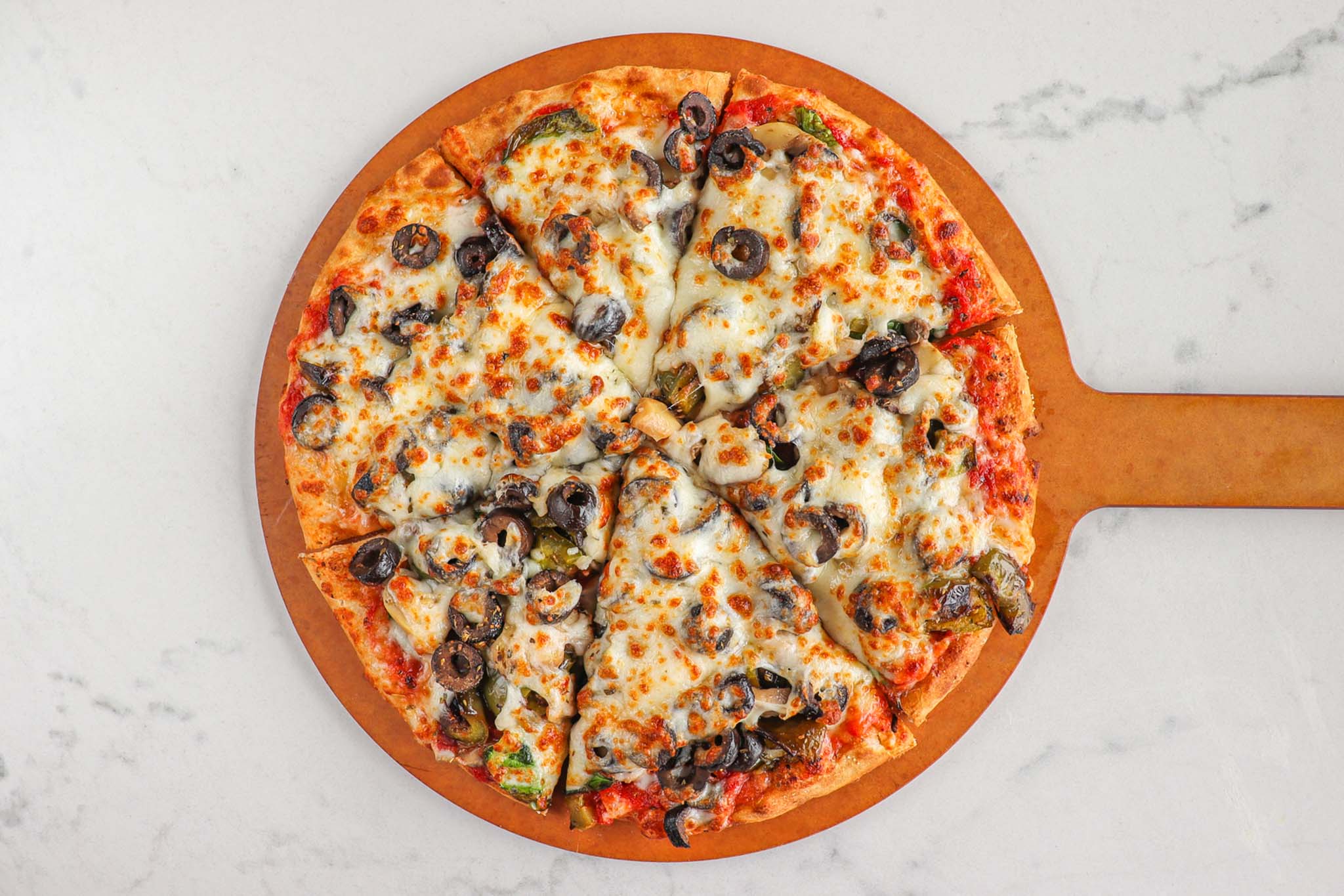 Roasted Vegetable Pizza | Buona - Chicago's Original Italian Beef